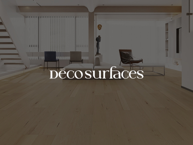 Complete visual redesign of the Déco Surfaces website | Vortex Solution